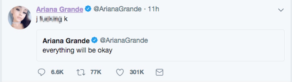 Fans are concerned about Ariana Grande after she posts a series of ...