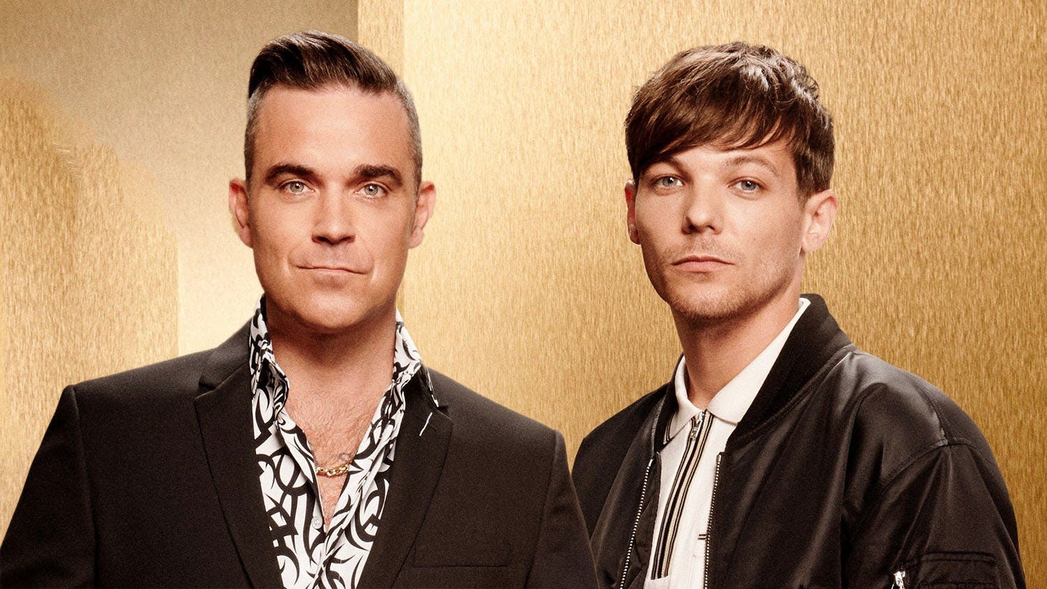 X Factor's Robbie Williams and Louis Tomlinson get matching tattoos