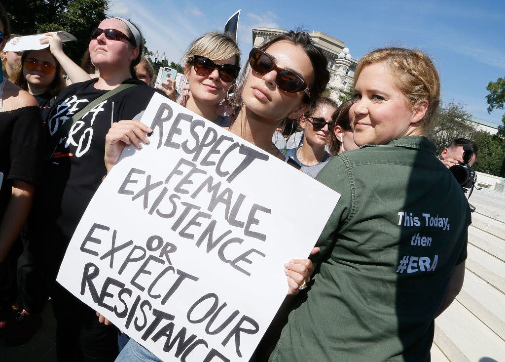 Emily Ratajkowski And Amy Schumer Were Among 300 Arrested At The ...