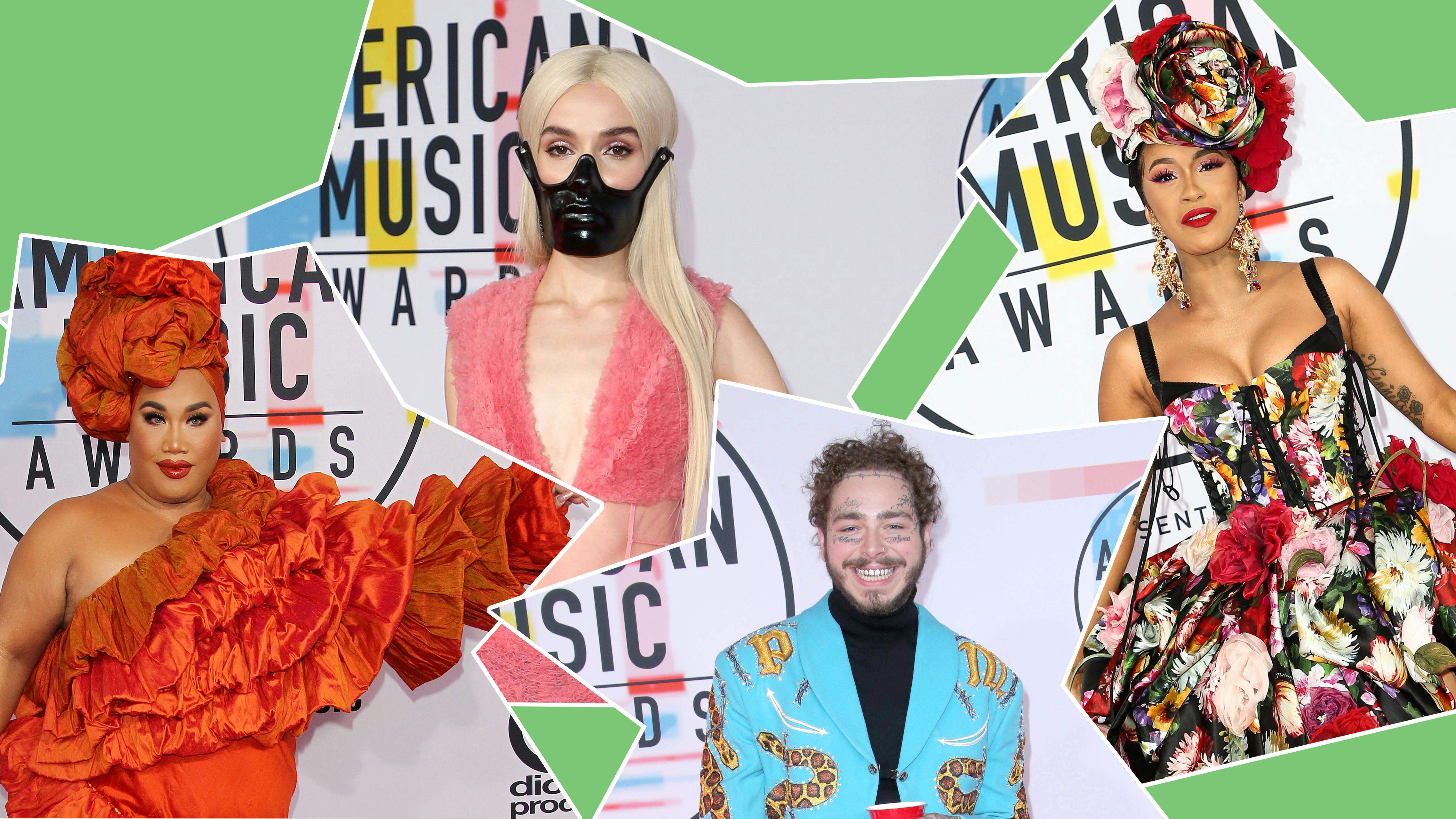 The WILDEST outfits at the American Music Awards