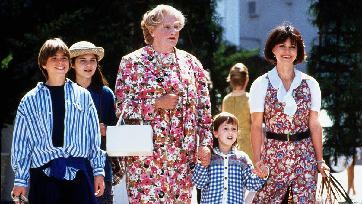 Mrs Doubtfire kids reunite for adorable reunion with Pierce Brosnan