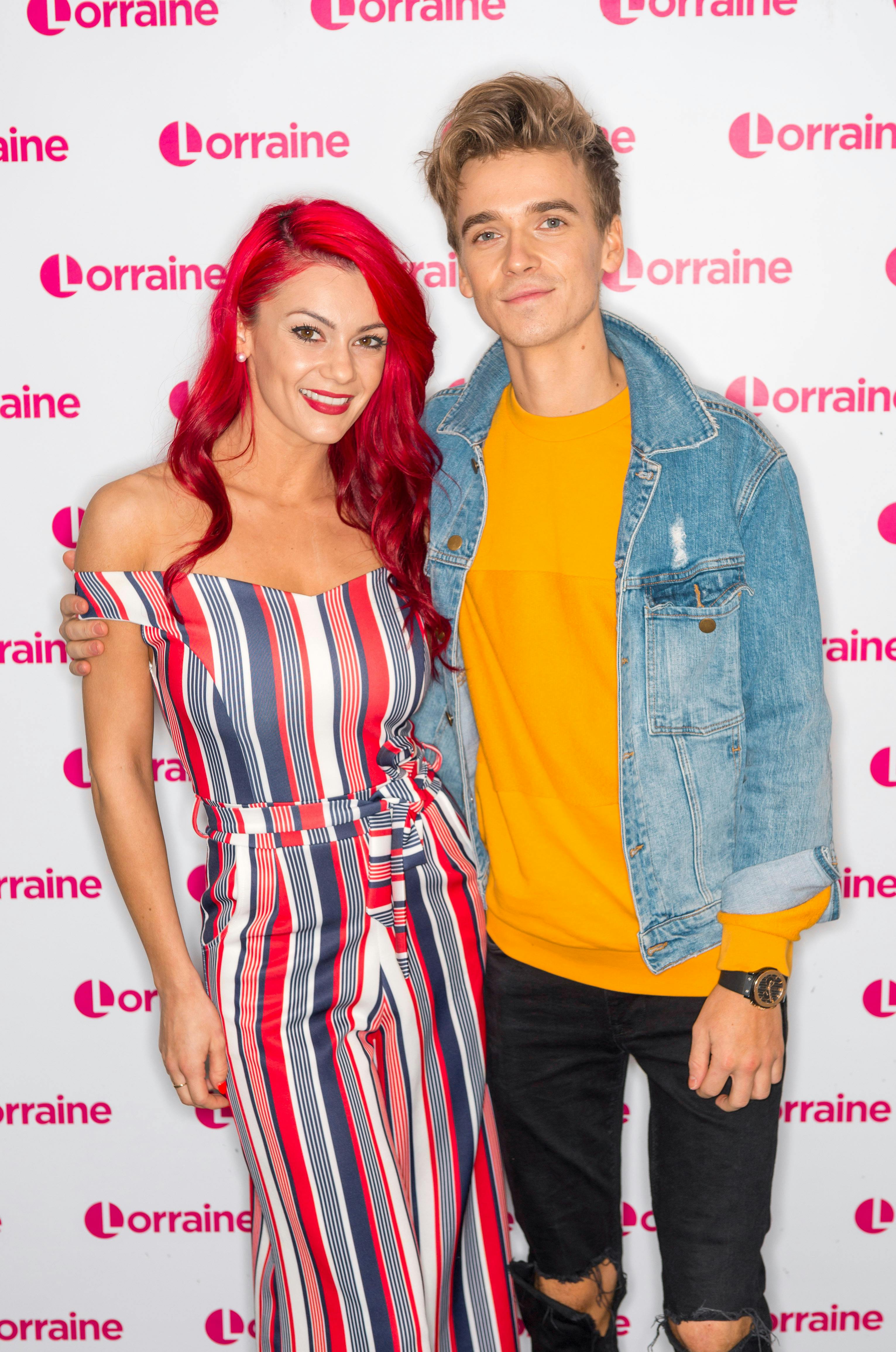 Strictly's Joe Sugg and Dianne Buswell laugh off 'dating' rumours