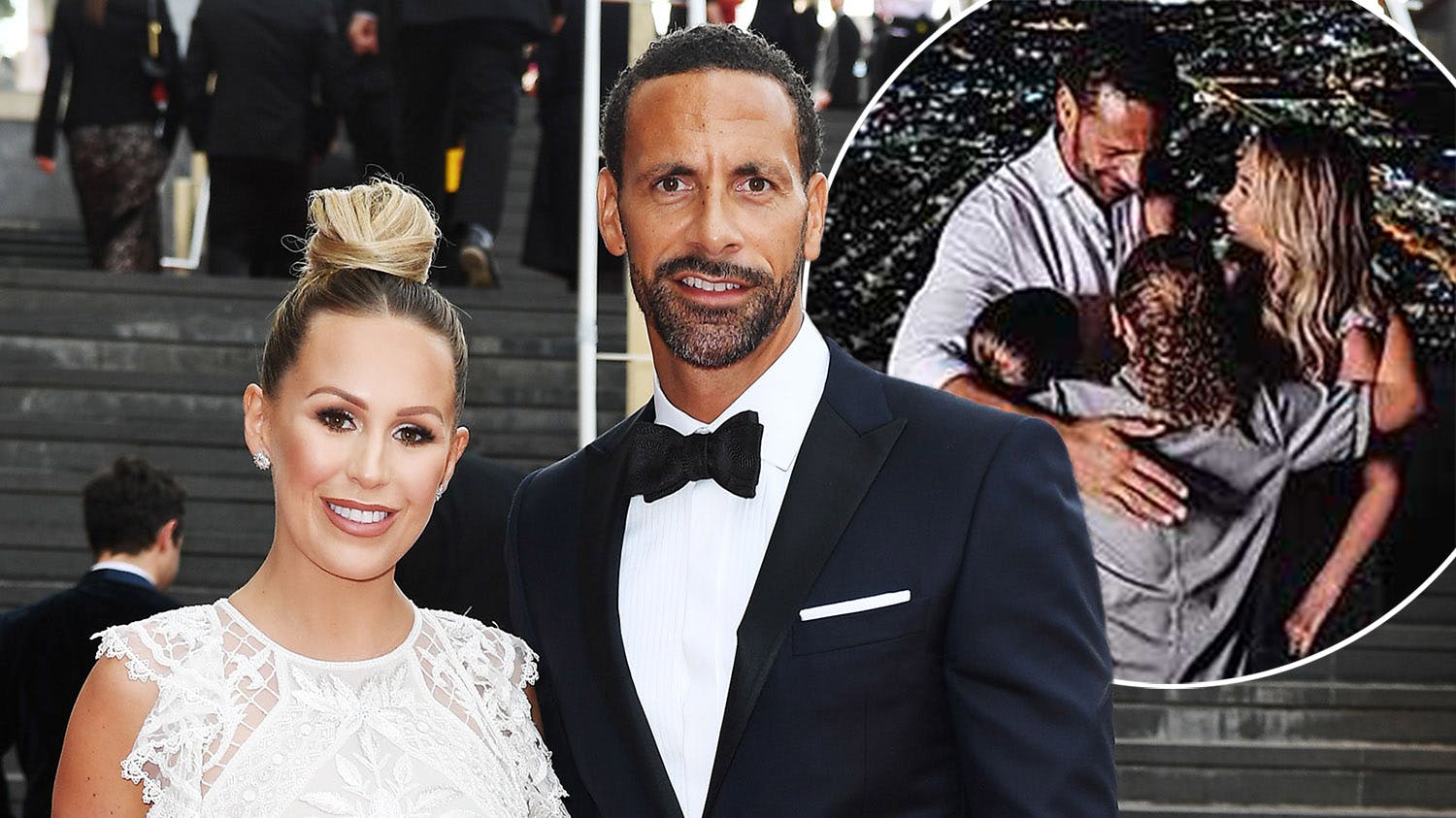 Rio Ferdinand receives adorable welcome home from his kids after ...