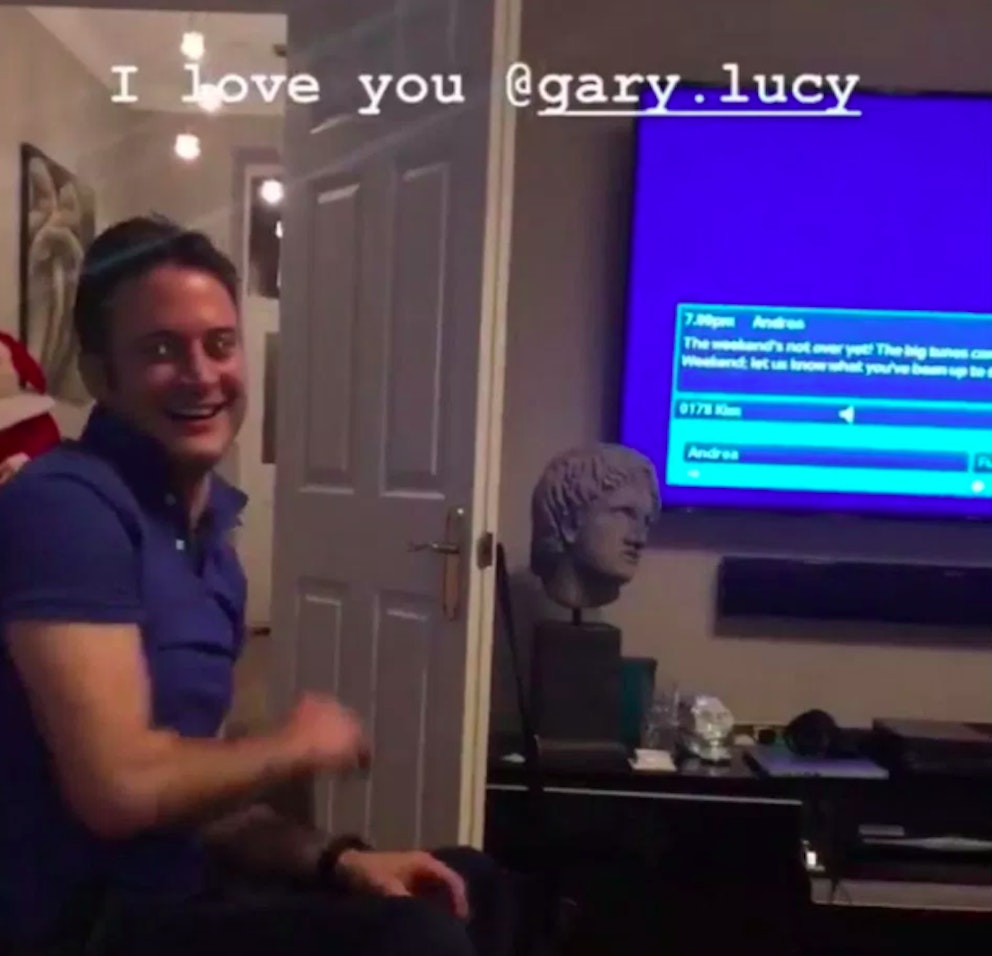 Lauren Goodger has night in with Gary Lucy after he splits from wife
