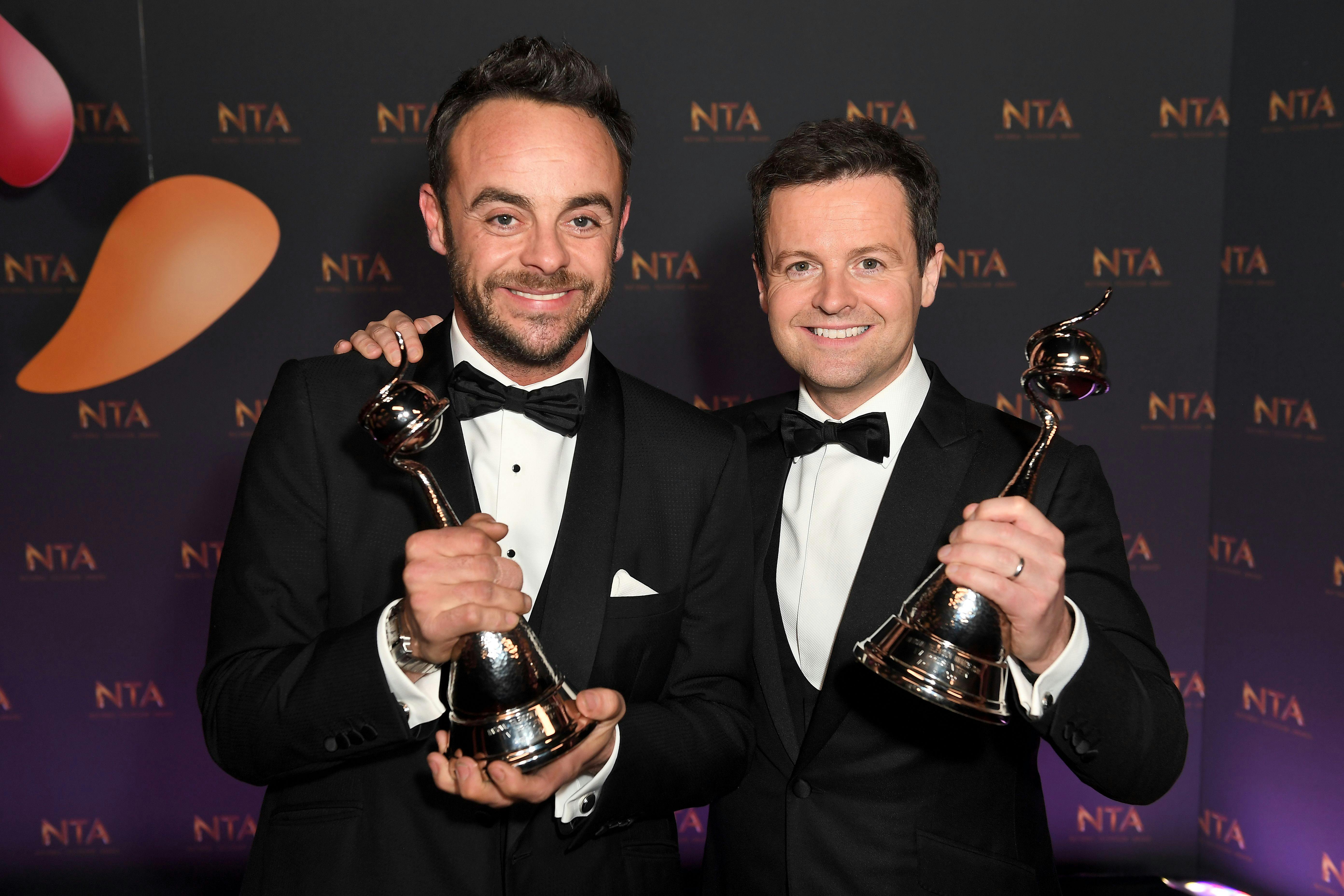 Ant McPartlin ‘returns to work’ with Declan Donnelly for the first time ...