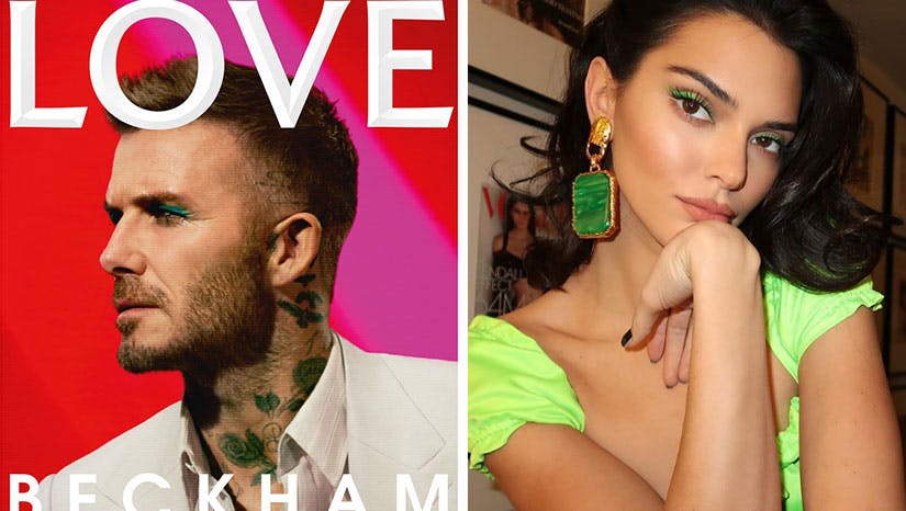 David Beckham’s Eyeshadow Is The Exact Same Colour As Kendal Jenner’s ...