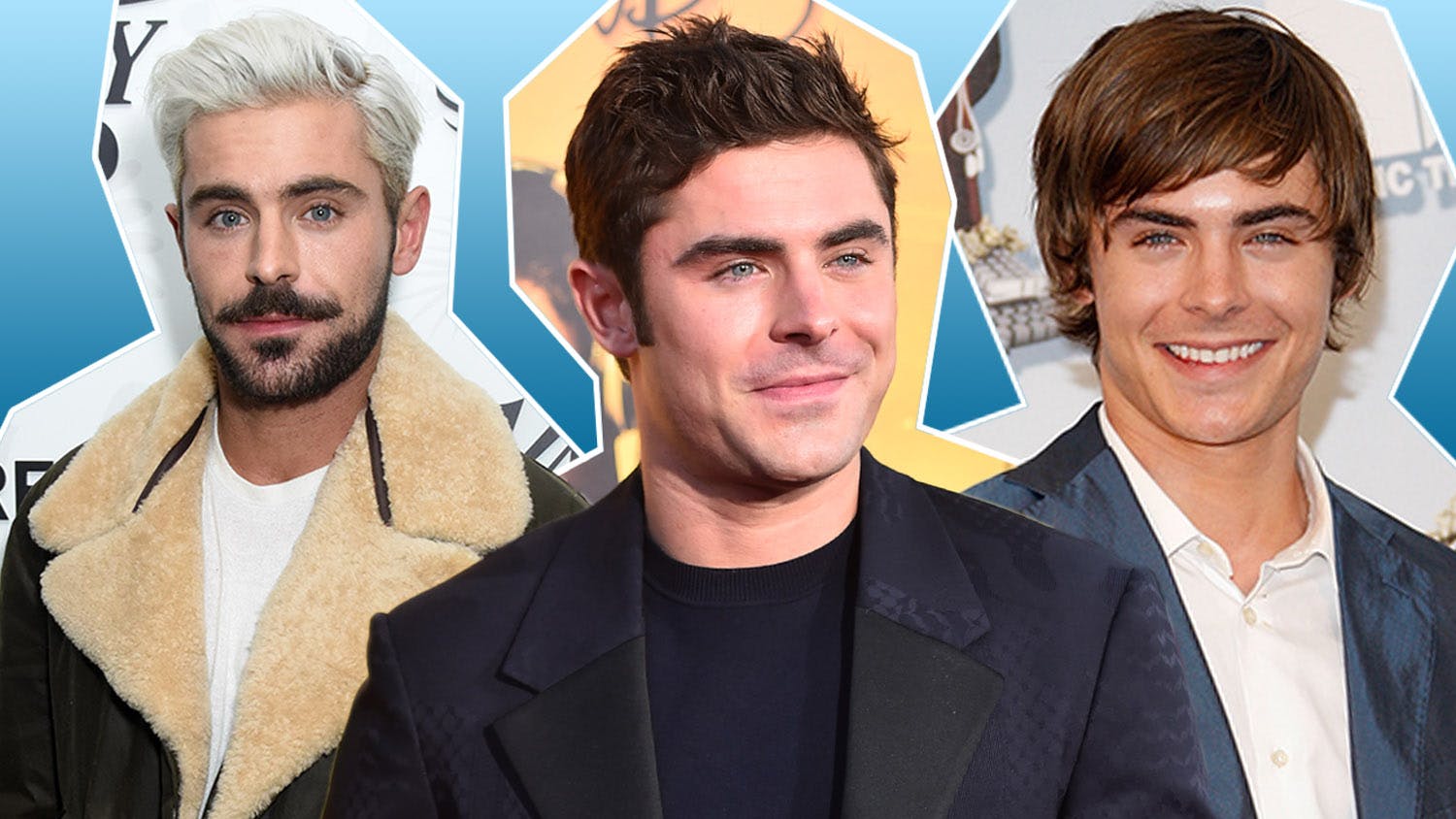 Zac Efron's complete transformation through the years