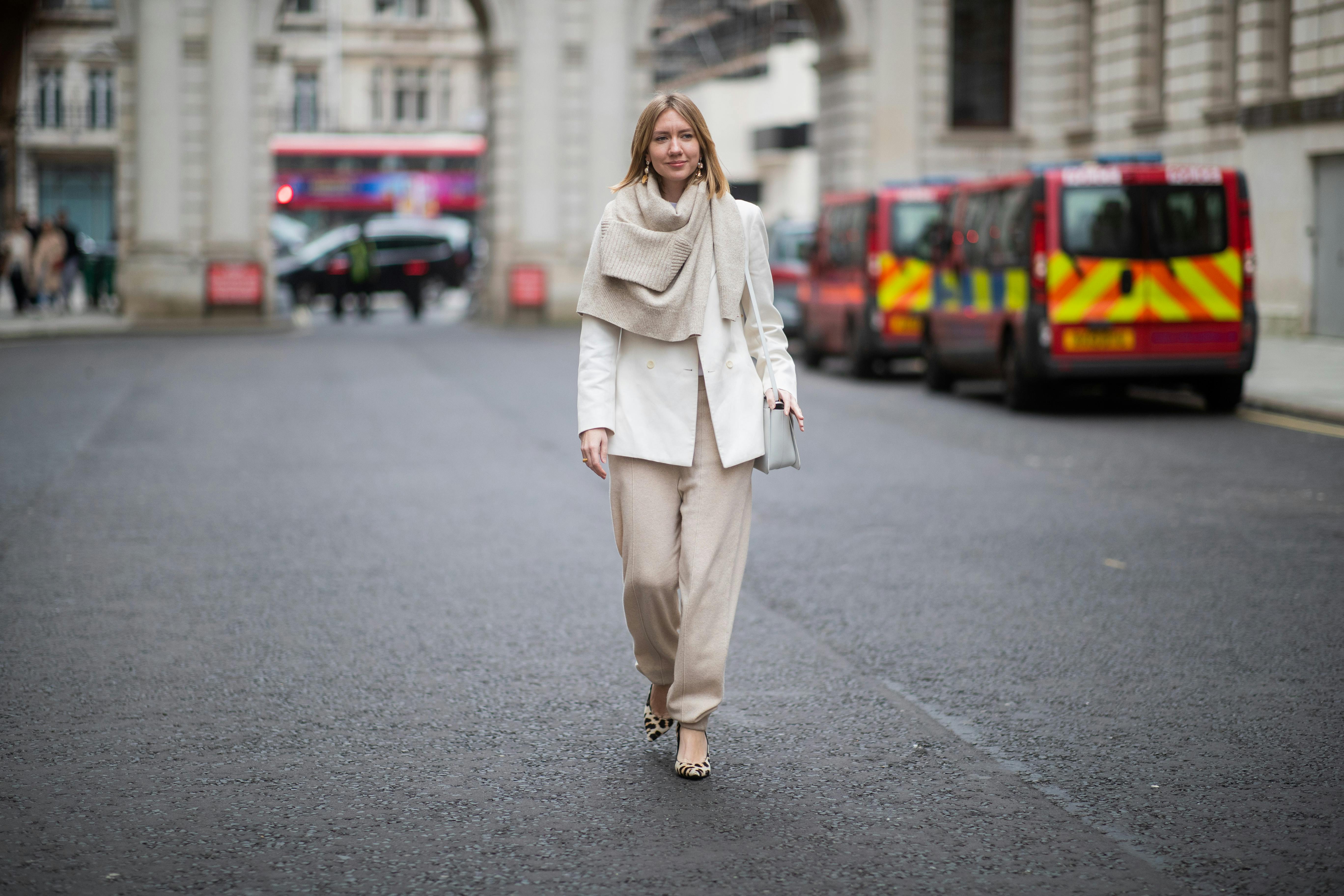 London Fashion Week Street Style Is Overwhelmingly Beige