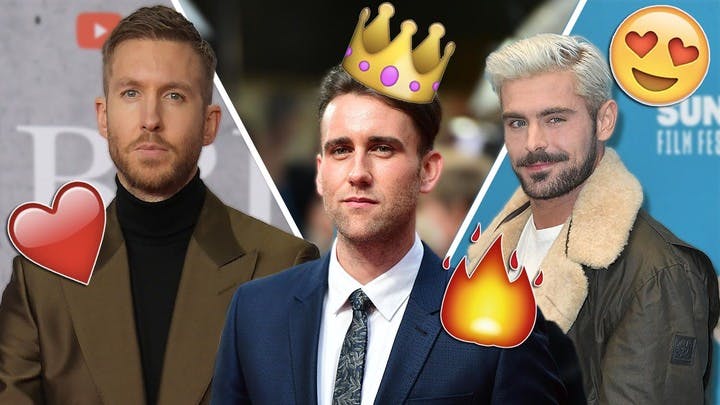 Male celebrities who have 'longbottomed' over the years
