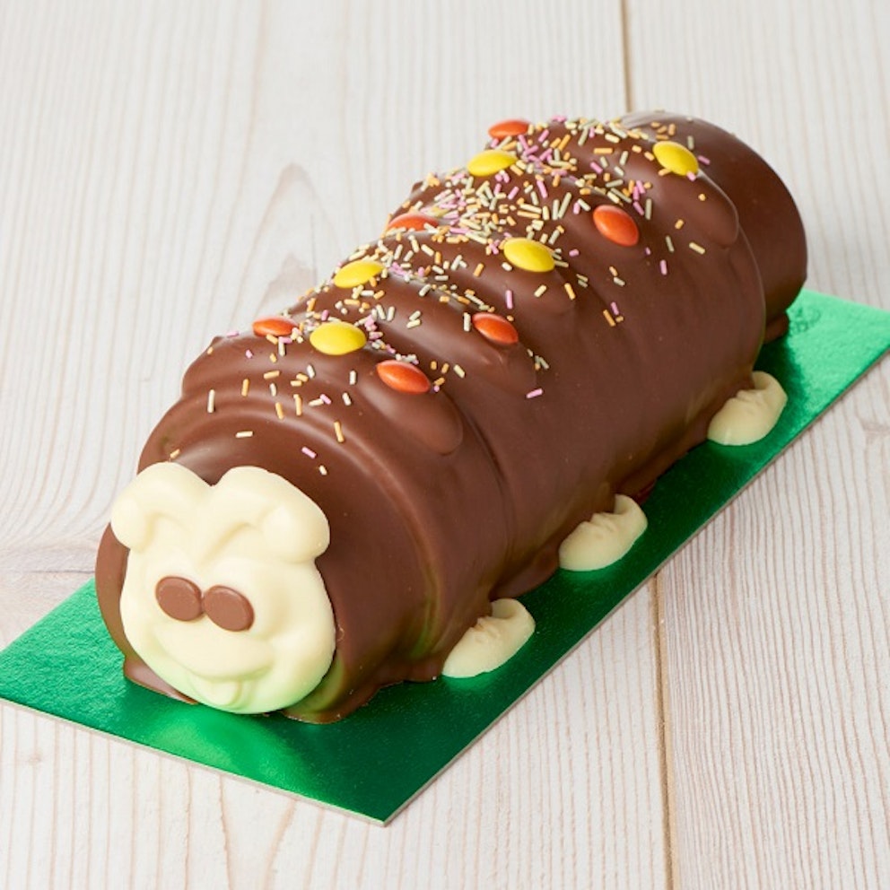 ASDA have launched a giant caterpillar cake that is over a foot long