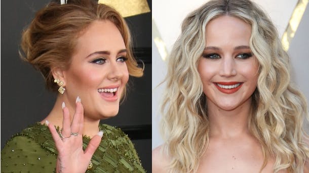 Jennifer Lawrence And Adele Enjoy BIG Night Out Together