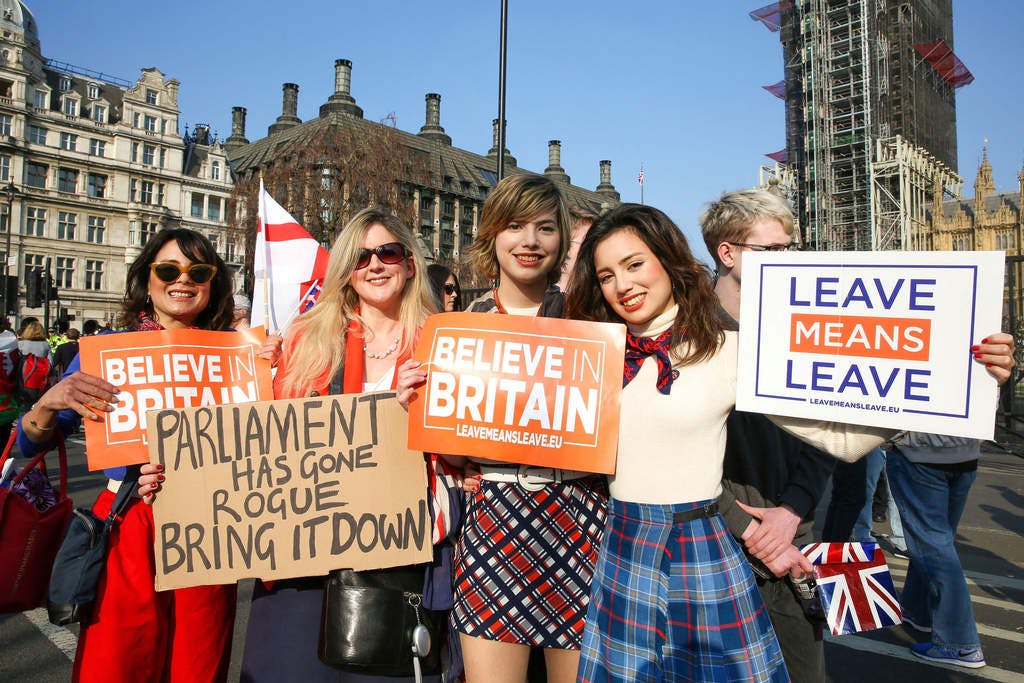 Brexit: Yes, We're Young, Yes, We're Women, And Yes: We Want Brexit