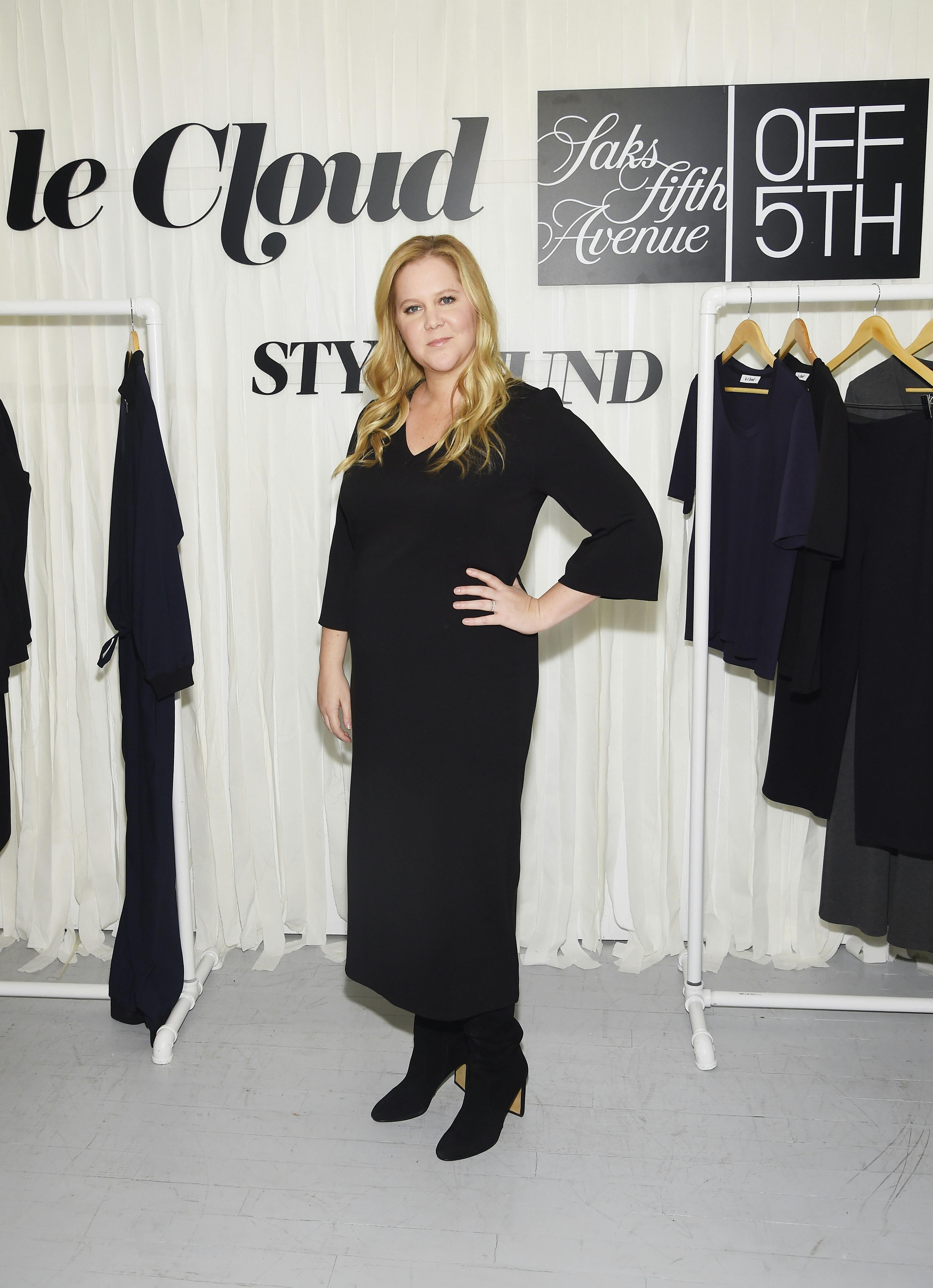 Amy Schumer reveals her newborn son is called Gene Attell Fischer