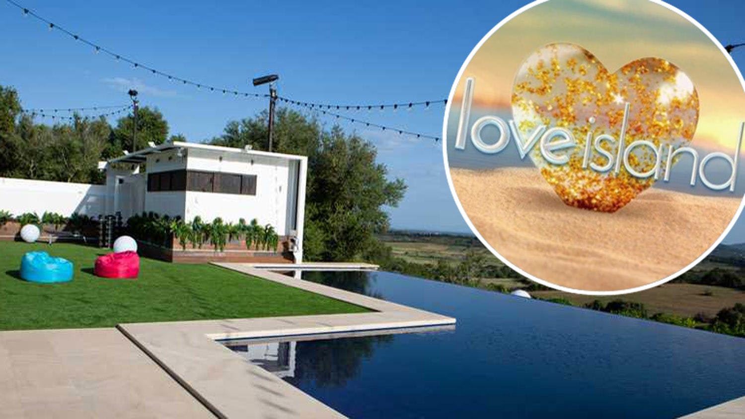 The outdoor area of the Love Island villa is undergoing a transformation