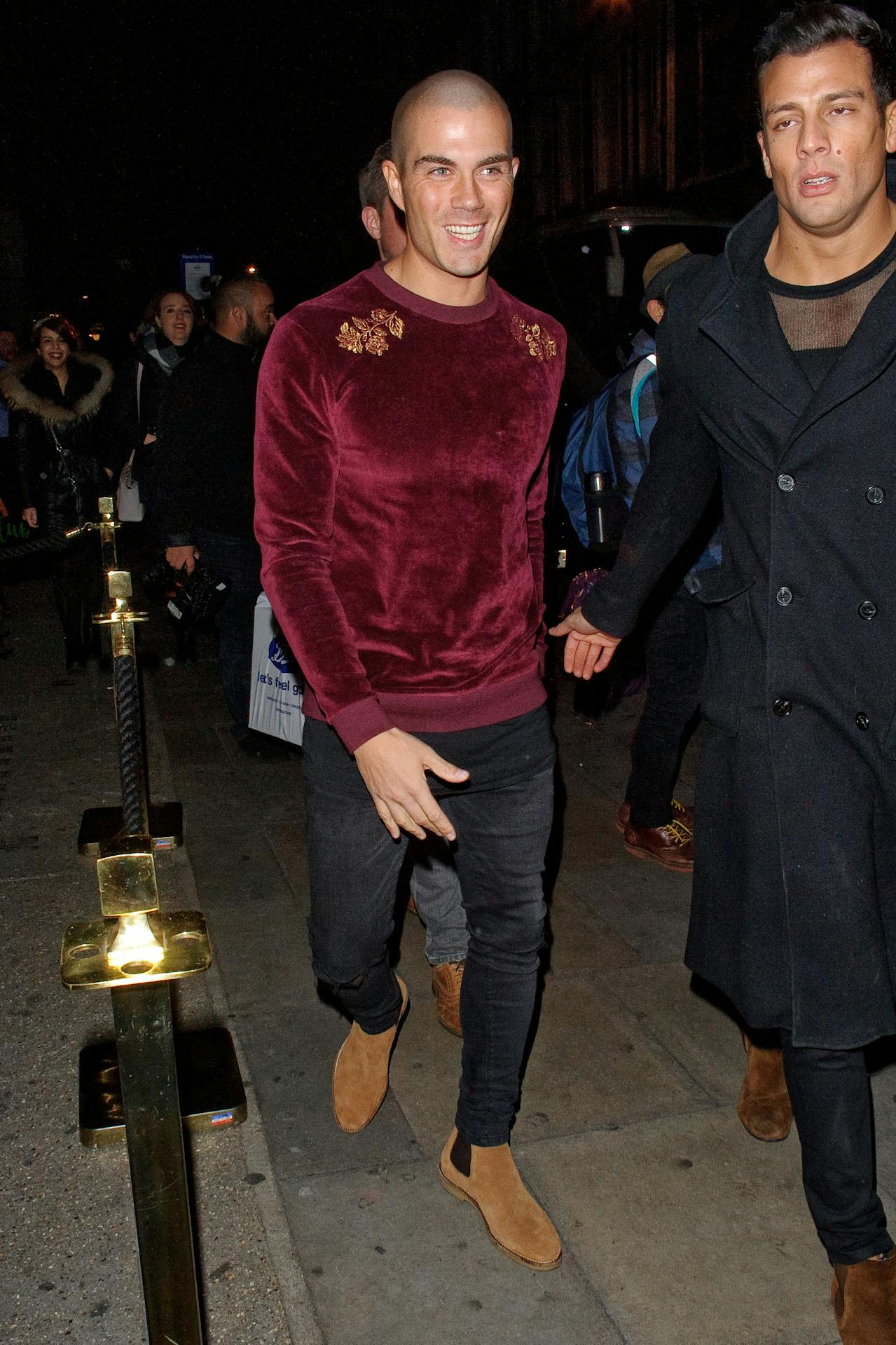 Max George confirms new relationship with Stacey Giggs.