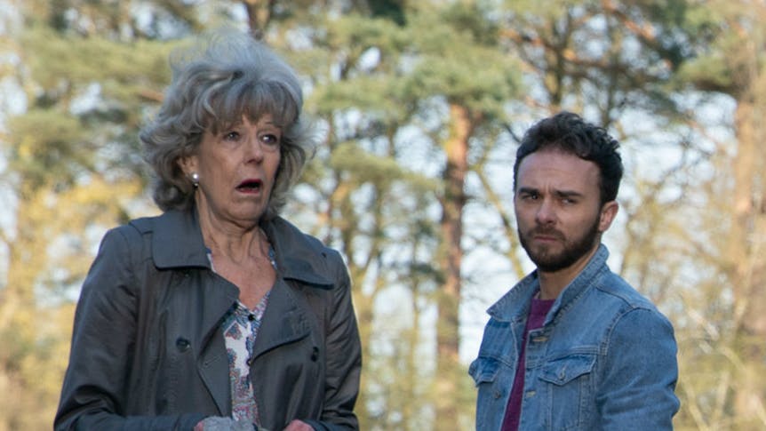 Corrie: David Platt tells Audrey Roberts who stole her cash