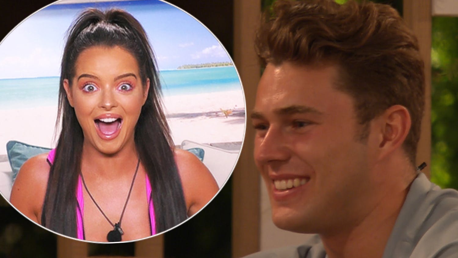 Love Island 2019: Maura and Curtis kiss in tonight's challenge