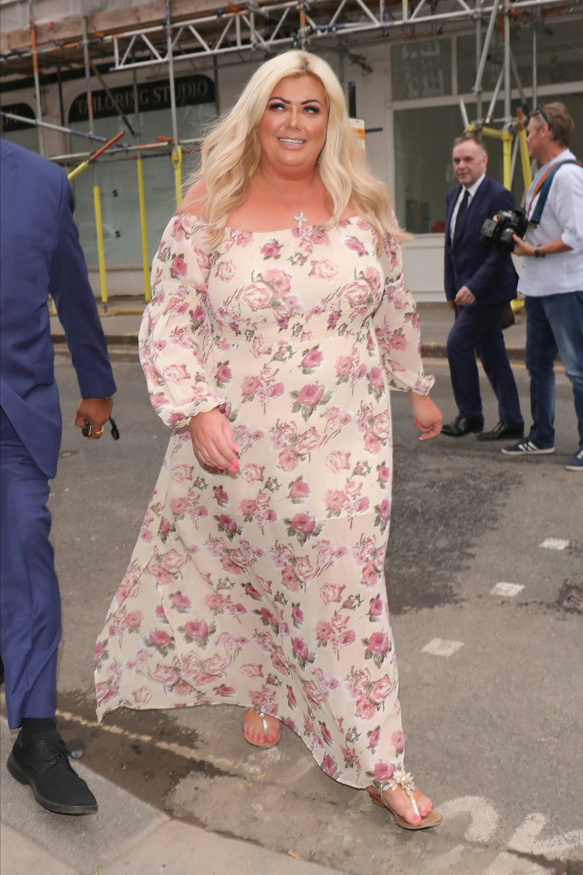 Gemma Collins nearly falls off a BOAT trying the Bottle Cap Challenge 🙈 ...