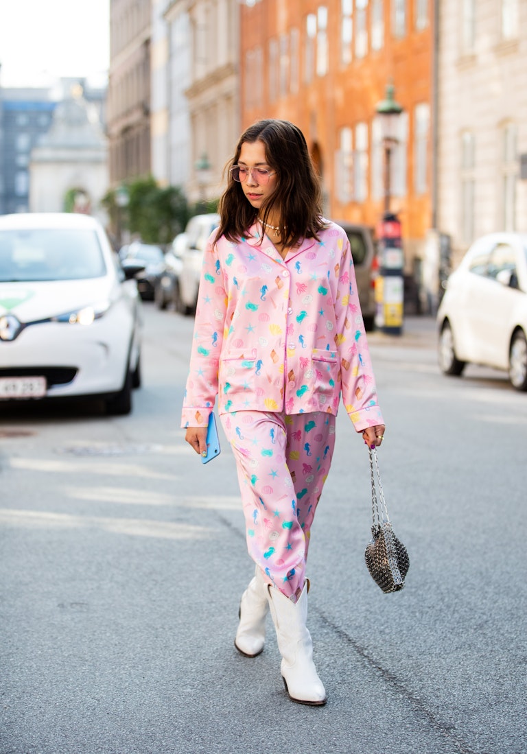 The Biggest Street Style Trend At Copenhagen Fashion Week? Pyjamas, Of ...