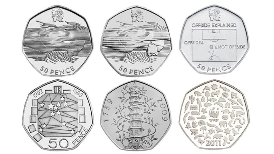 Find out which 50p coins are worth more than most
