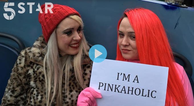 100% Hotter's Aggy Gillon ditches show makeover for ‘pinkaholic’ look