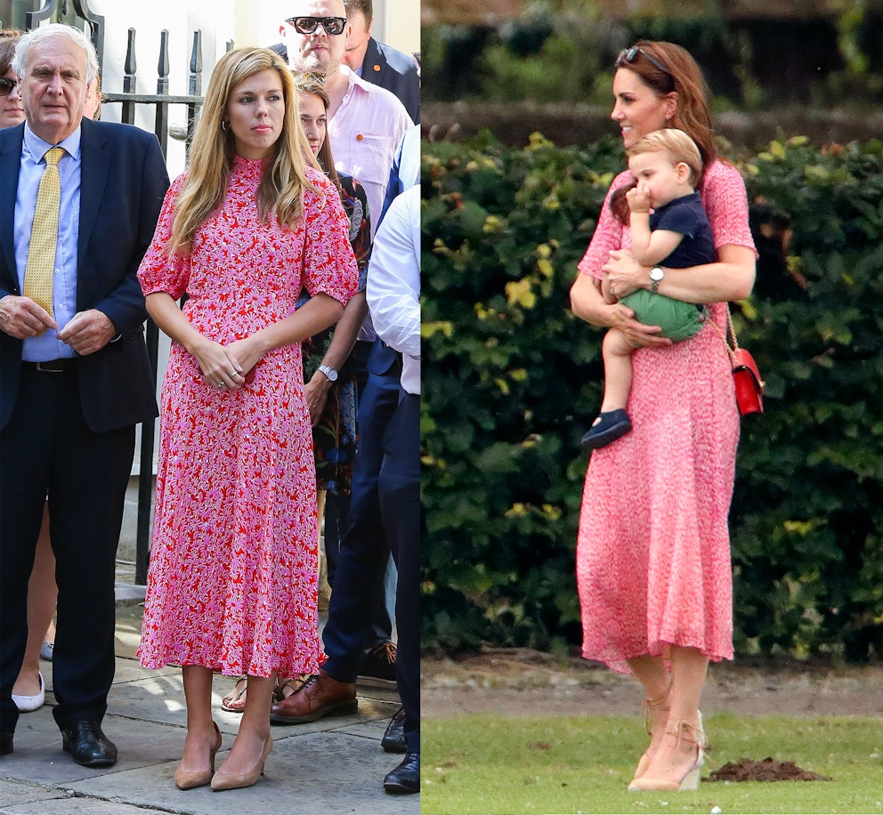 Carrie Johnson Takes Style Tips From Kate Middleton