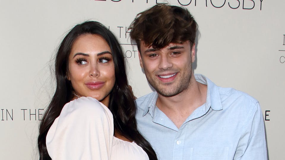 Marnie Simpson and Casey Johnson welcome 'beautiful' baby boy