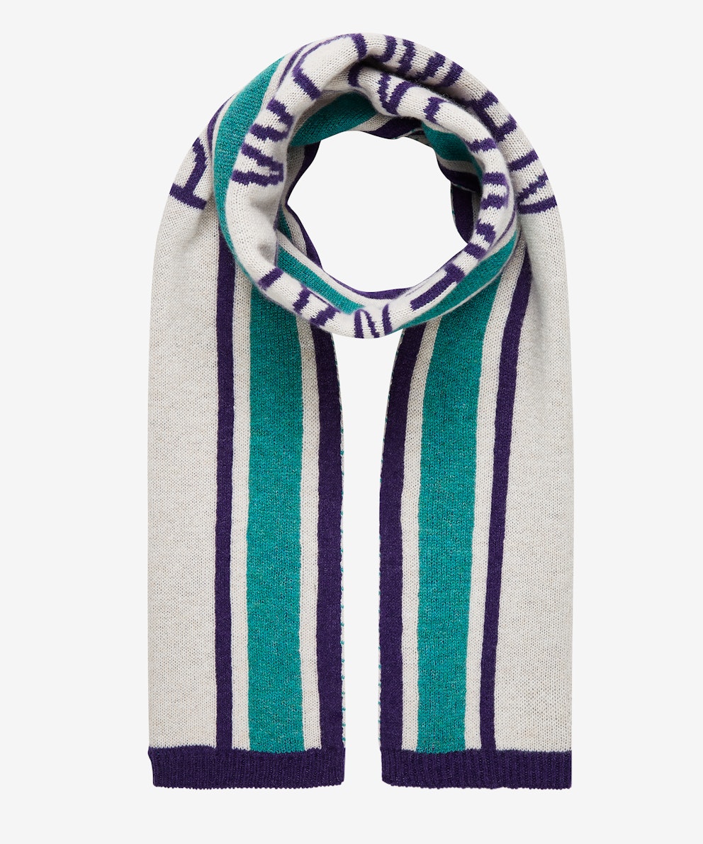 Brora And Helena Bonham Carter Champion The Slogan Scarf