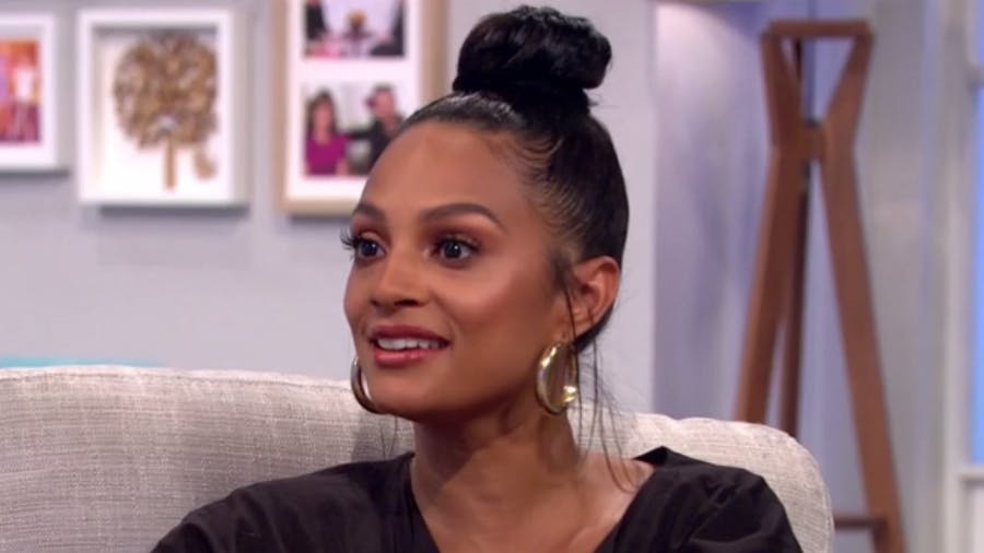 Alesha Dixon posts rare snap of her beautiful newborn daughter Anaya ...