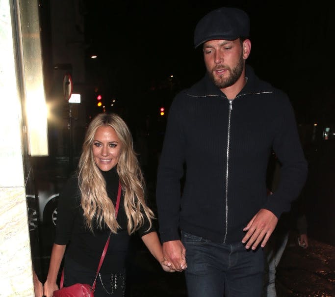 Lewis Burton posts loved-up snap with Caroline Flack after arrest