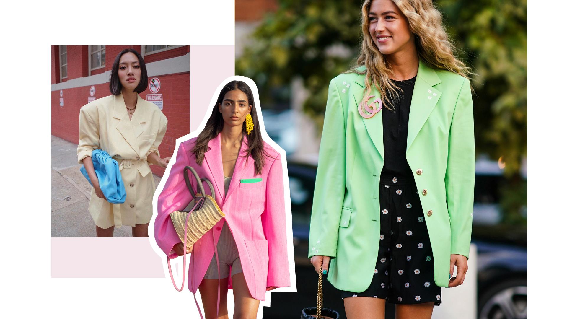 The Pastel Blazer Is What Fashion Editors Are Buying Now