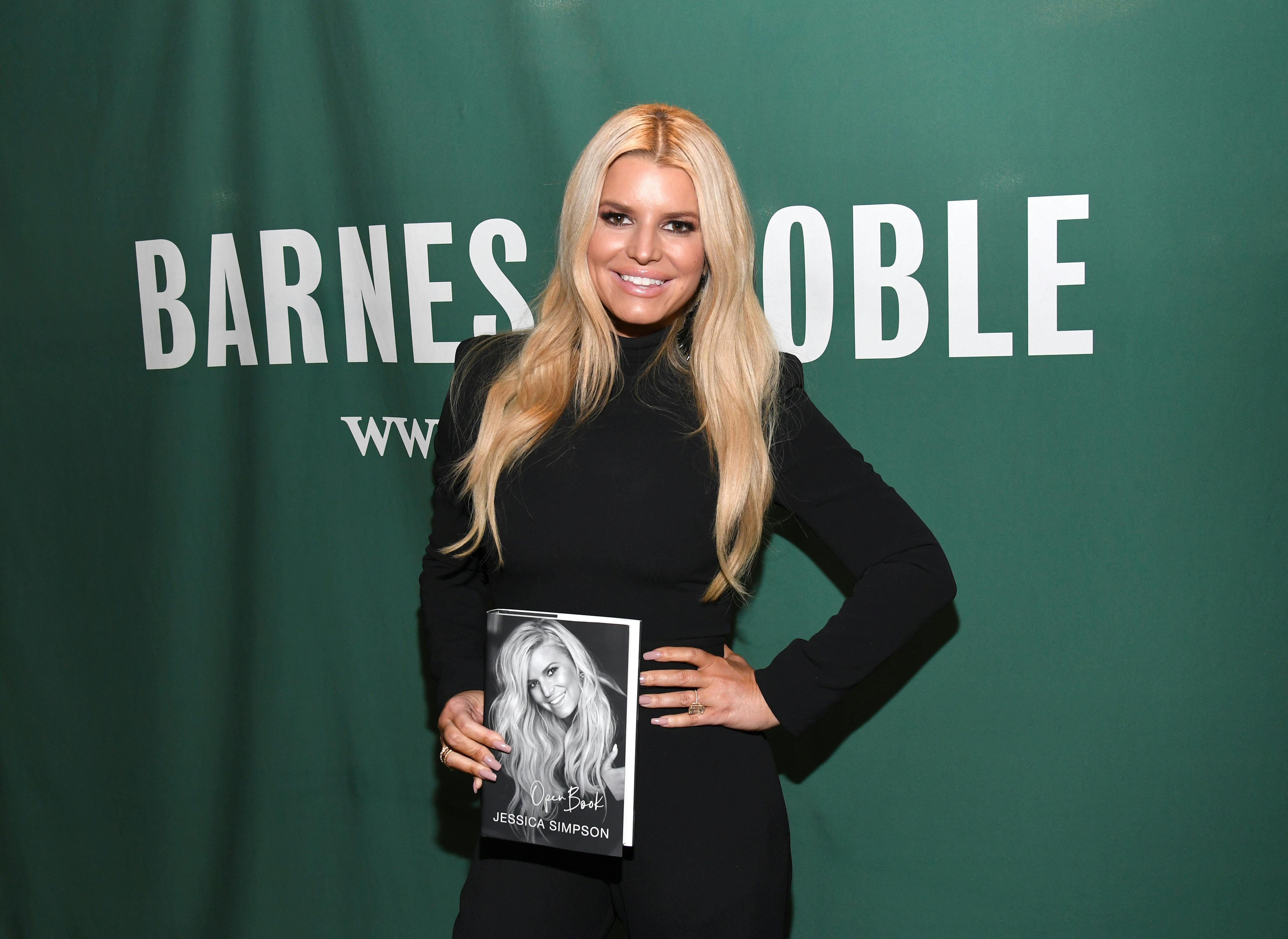 What Has Jessica Simpson Written In New Memoir Open Book.