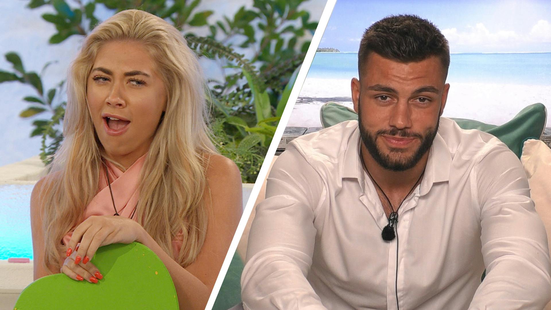 Love Island's Finn does Paige's make-up and we're shook