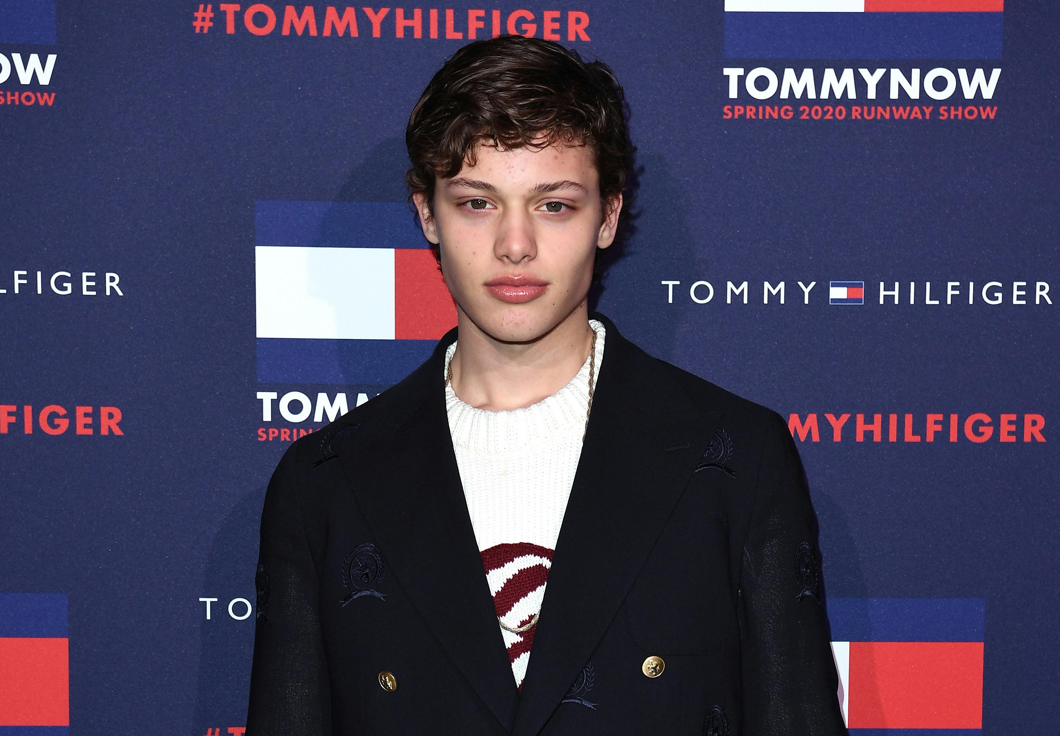 Bobby Brazier makes London Fashion Week debut