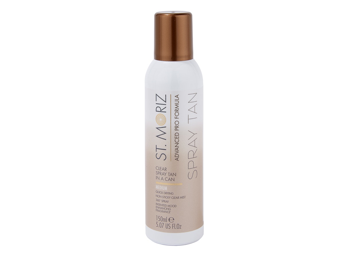 A CLEAR St Moriz tanning spray now exists and it's genius