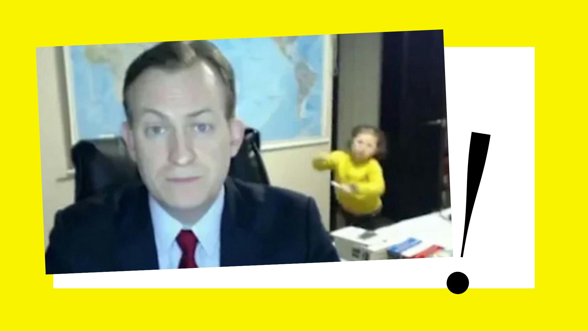 Professor Robert Kelly AKA BBC Dad Has Some Advice On Working From Home ...