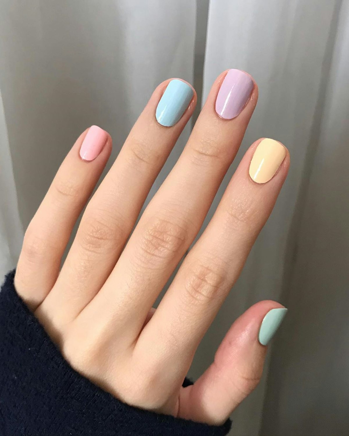 Pastel Manicures Are The Seasons Feel Good Nail Trend