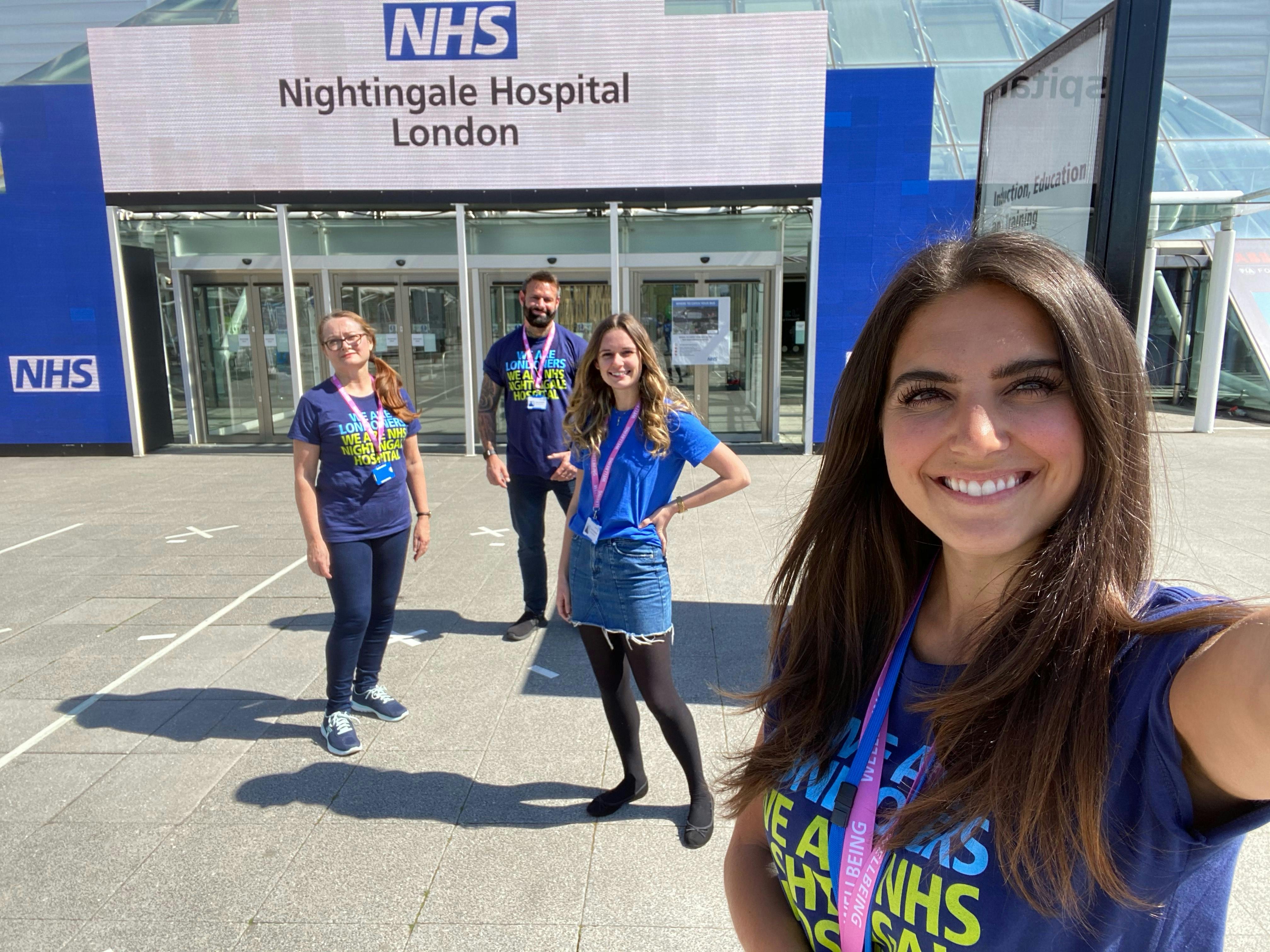 From Cabin Crew To Volunteering At The Nightingale Hospital