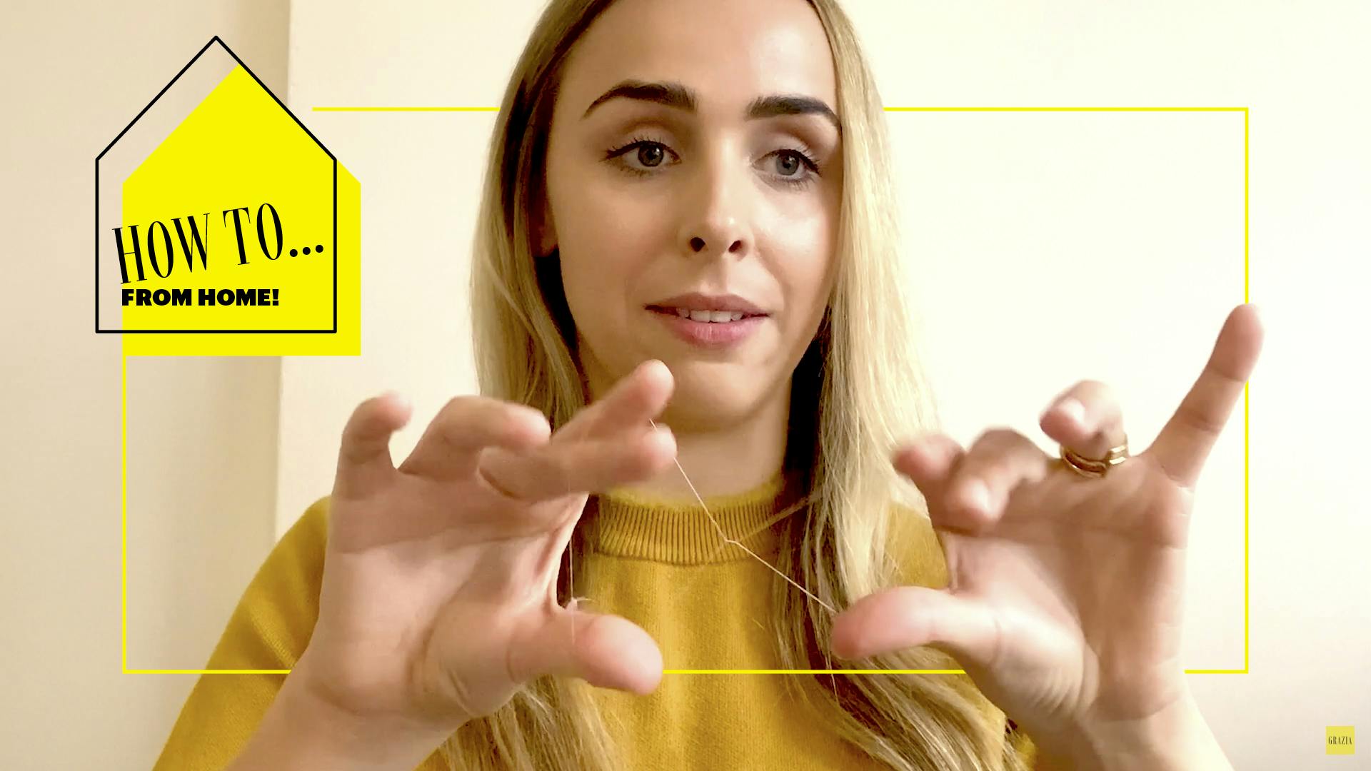 How To Thread Your Eyebrows At Home | Grazia