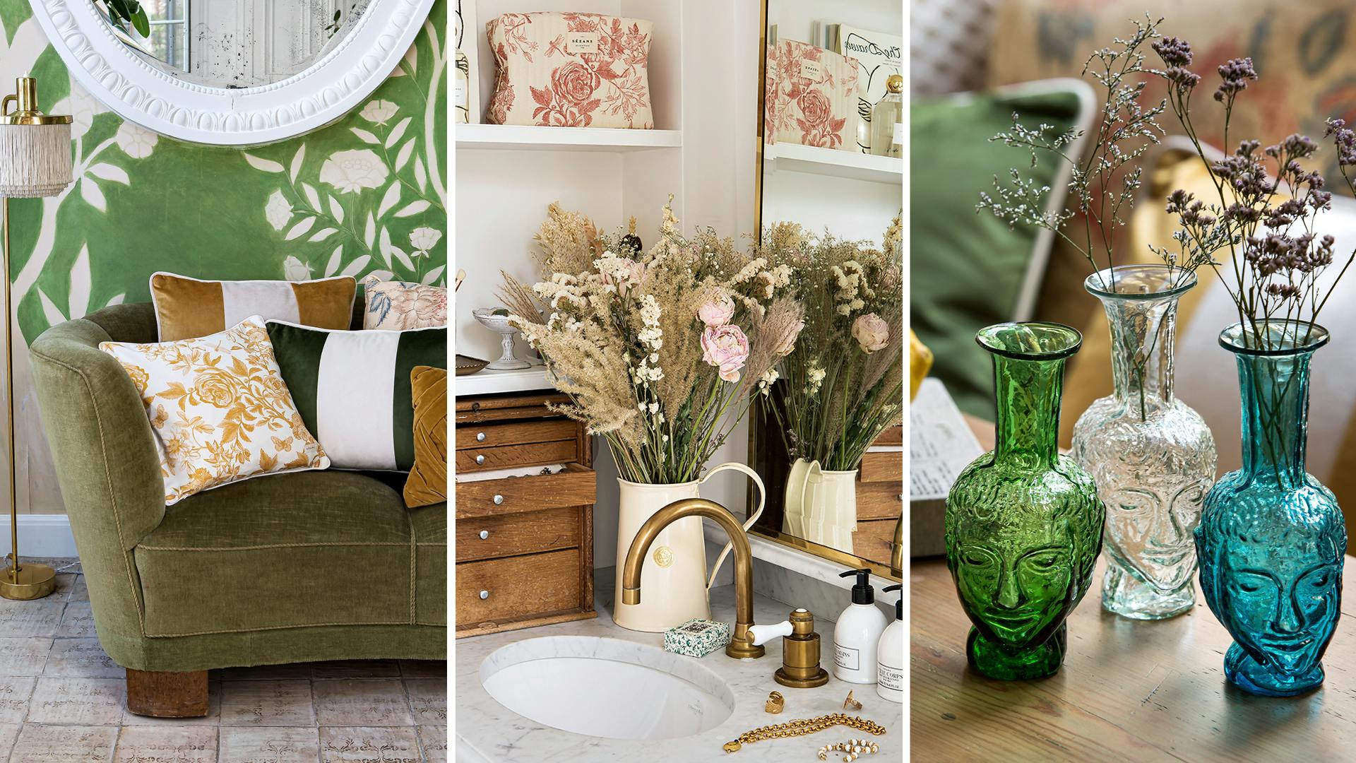 Sézane's Homeware Collection Includes Floral Wallpaper For £40