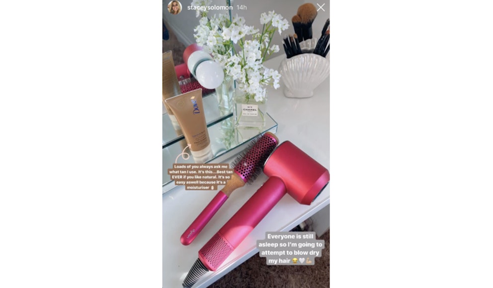 Stacey Solomon fake tan: the £4.99 tanner she swears by