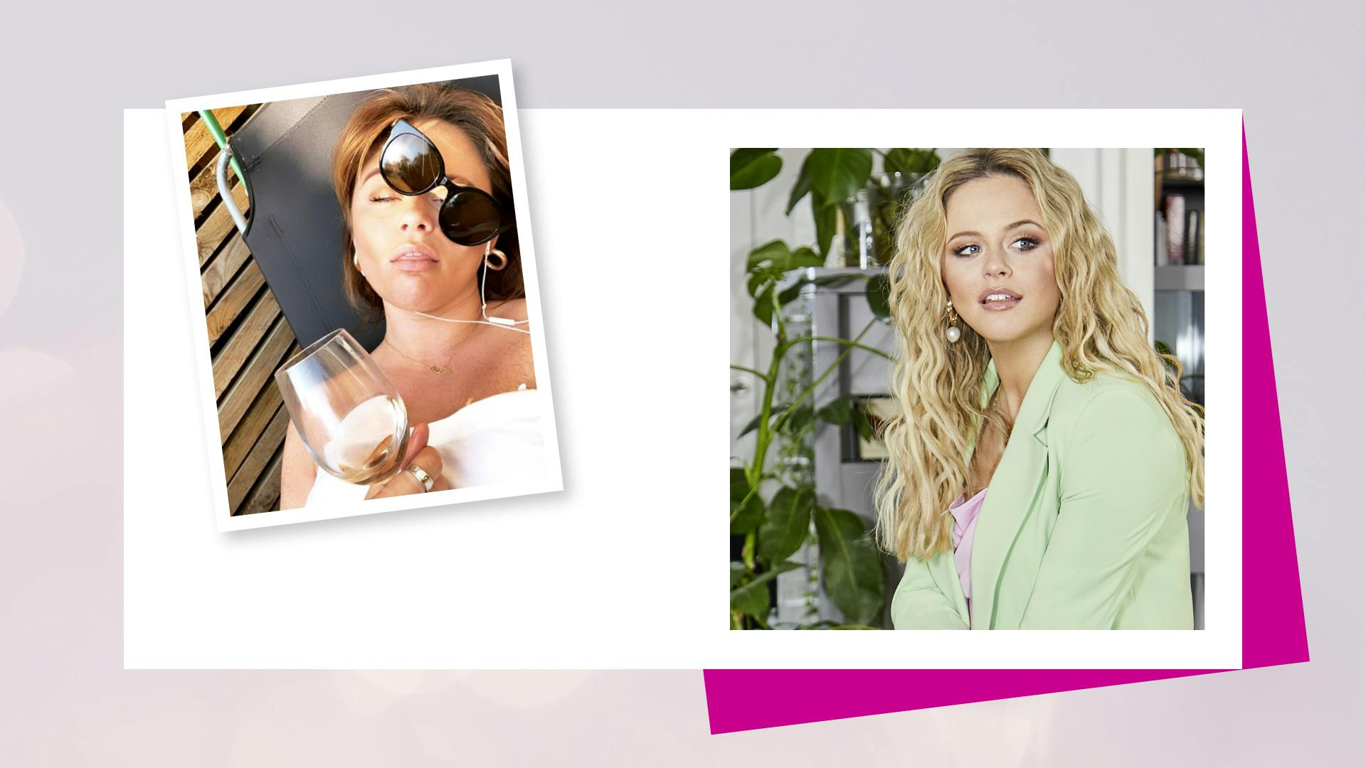 Emily Atack: You’re Either A Baker Or A Boozer in Lockdown