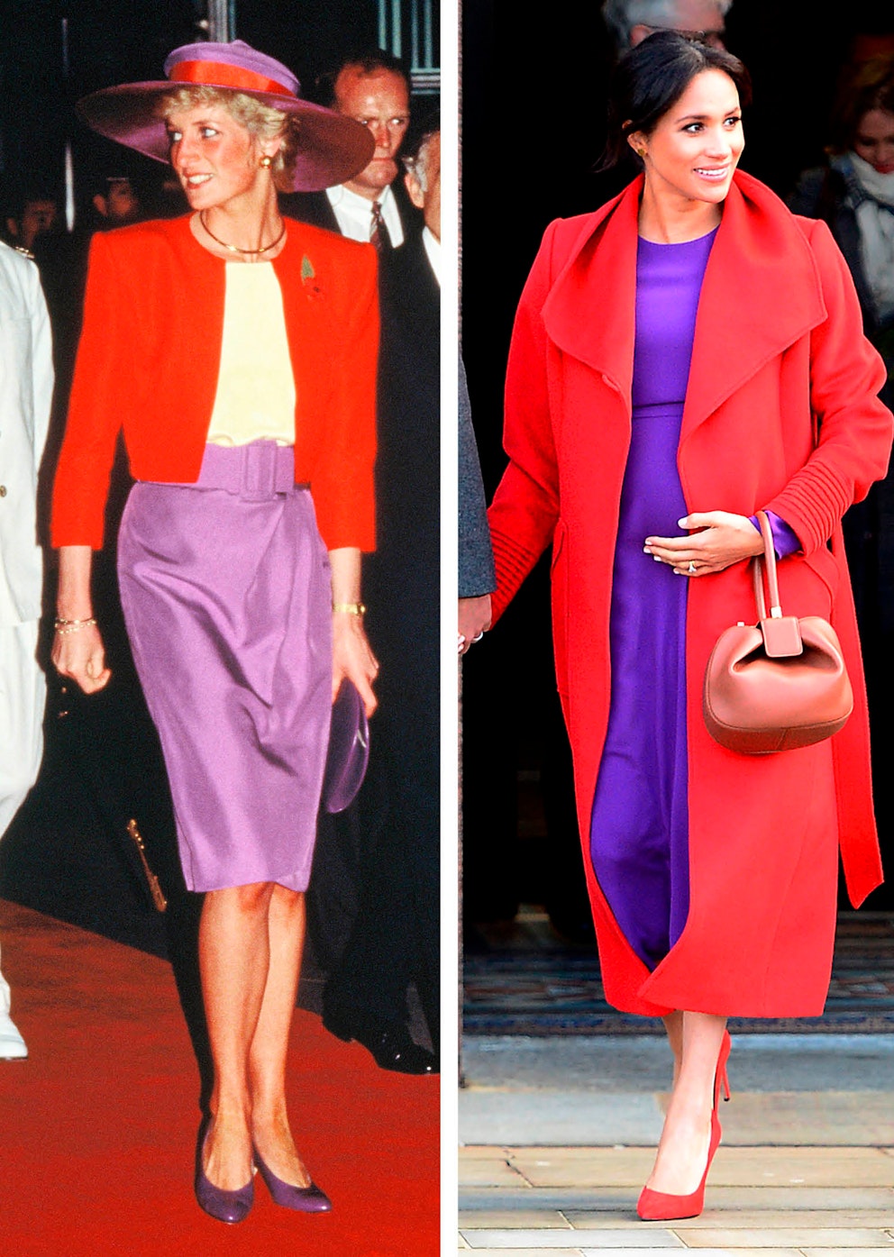All The Times Meghan Markle Dressed Like Princess Diana
