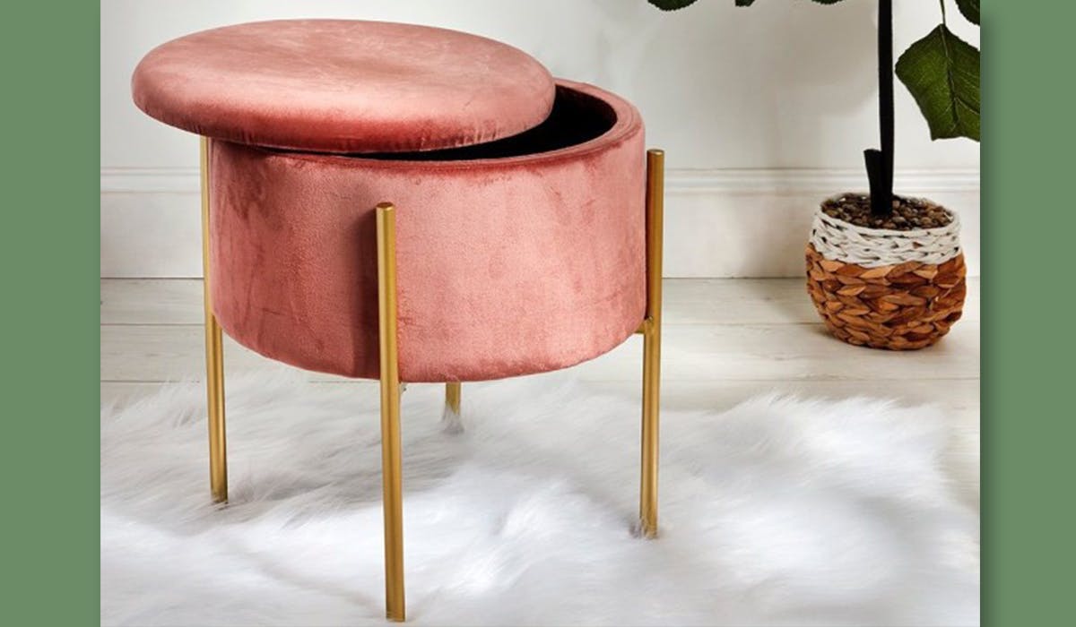 Primark’s pink velvet storage stool is super fancy and an absolute ...