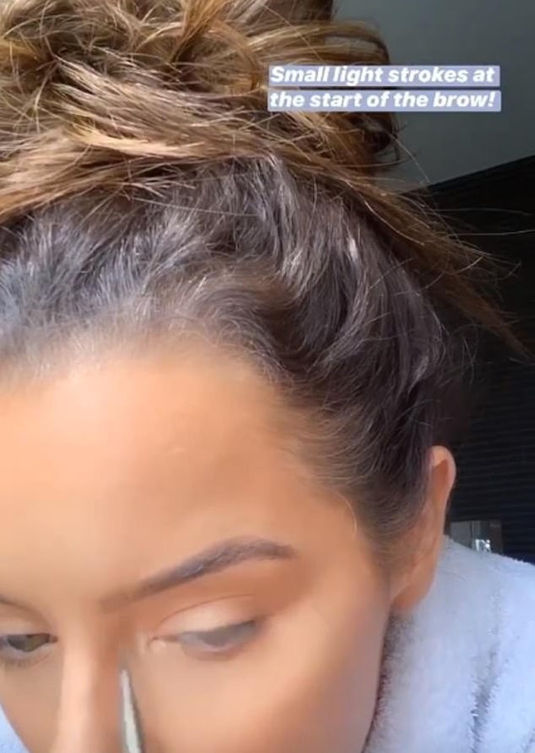 Love Island's Maura Higgins reveals gorgeous grey hair in lockdown