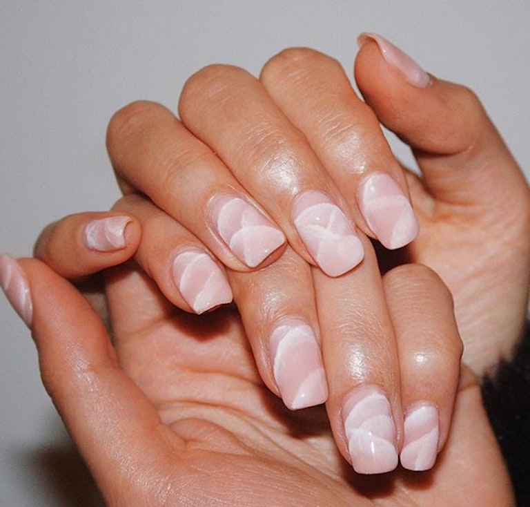 Rose Quartz Nails Are The New Manicure Trend To Know About