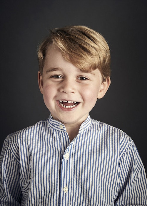 William And Kate Release New Photos Of Prince George For Seventh ...