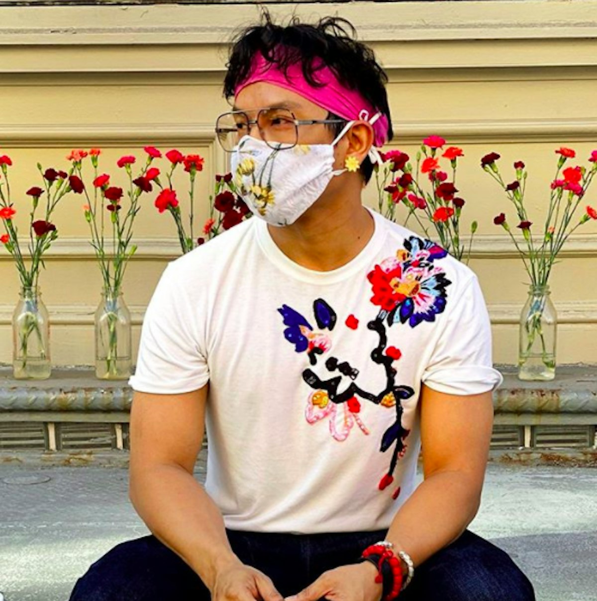 Celebrities Wearing Face Masks And Face Coverings