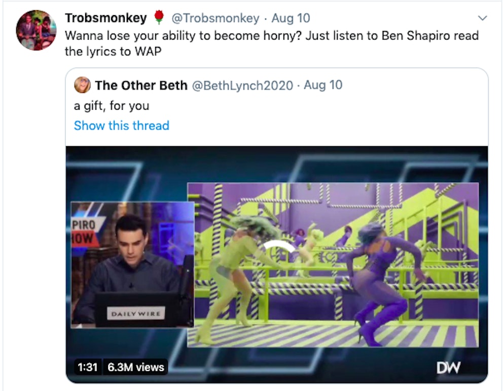 The Best Ben Shapiro Memes And Jokes Following His WAP Comments