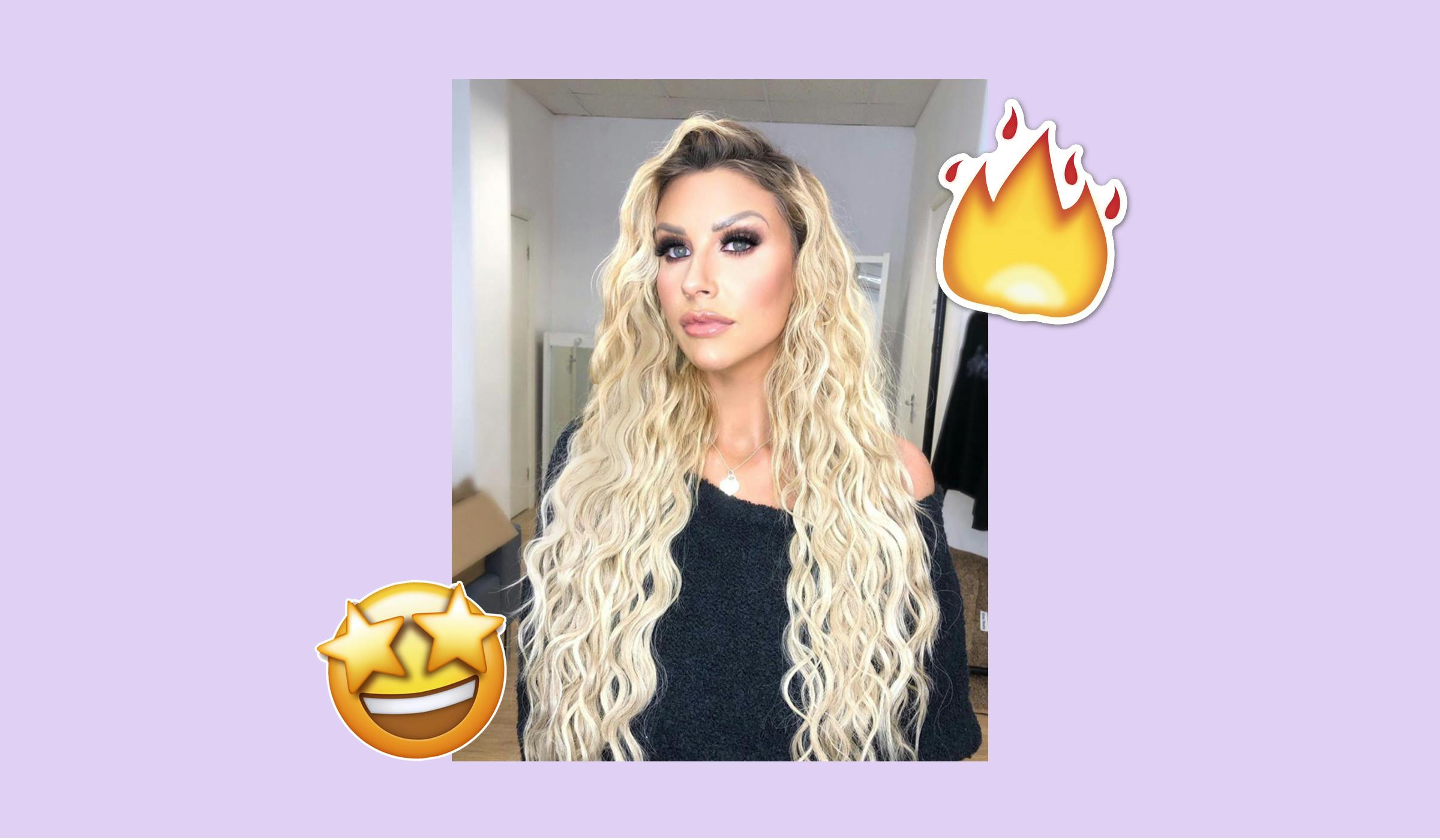 Mrs Hinch looks flame emoji in cute co-ord from In The Style | Shopping ...